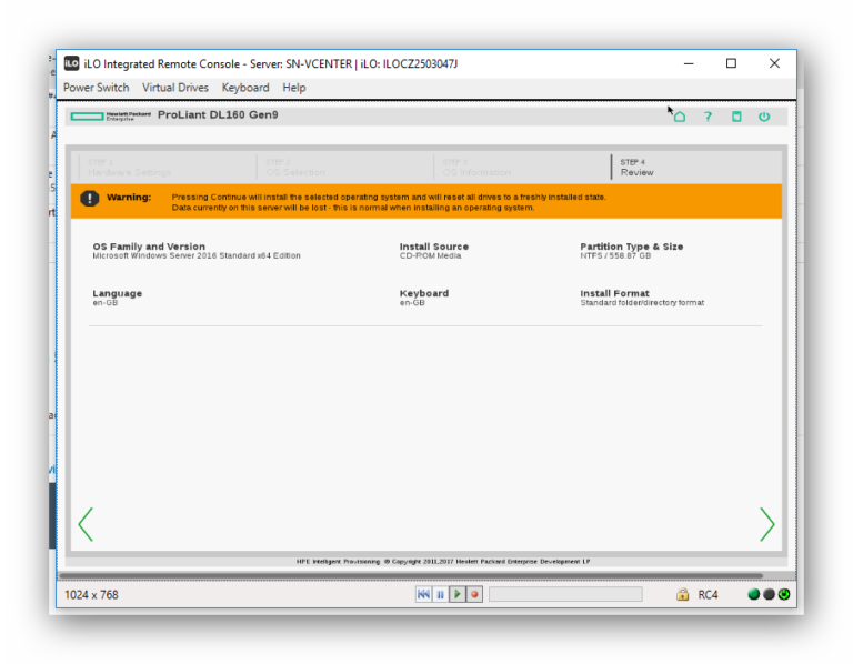 Instalar Windows Server 2016 HP Proliant - Blog de Sistemas