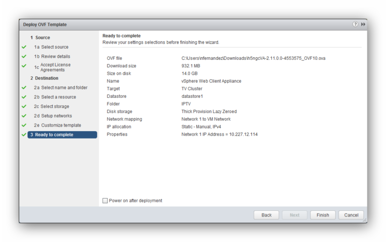Instalación de vSphere HTML5 Web Client - Blog de Sistemas