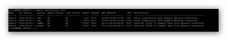 Error al actualizar ESXi a 6.5 Mellanox_bootbank_net - Blog de Sistemas