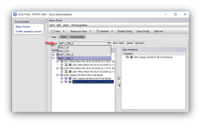 Configurar Zoning en switch de FC Brocade - Blog de Sistemas
