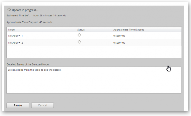 Actualizar NetApp Ontap a 9.4 via GUI - Blog de Sistemas