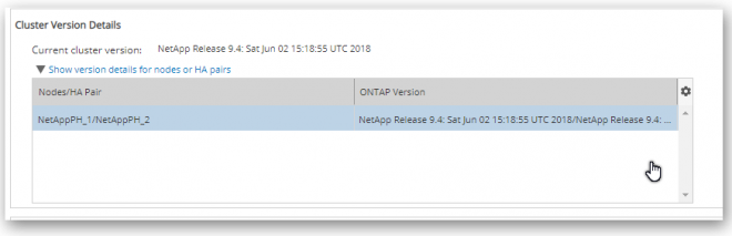 Actualizar NetApp Ontap a 9.4 via GUI - Blog de Sistemas