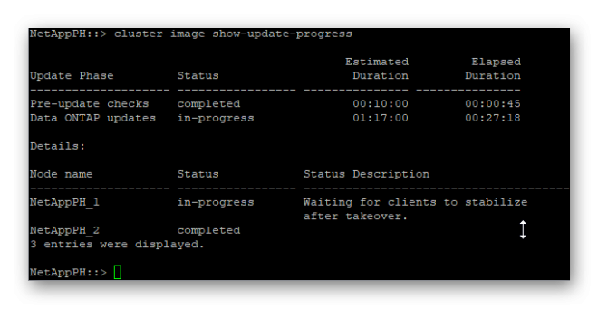 Actualizar NetApp Ontap 9.4 via CLI - Blog de Sistemas