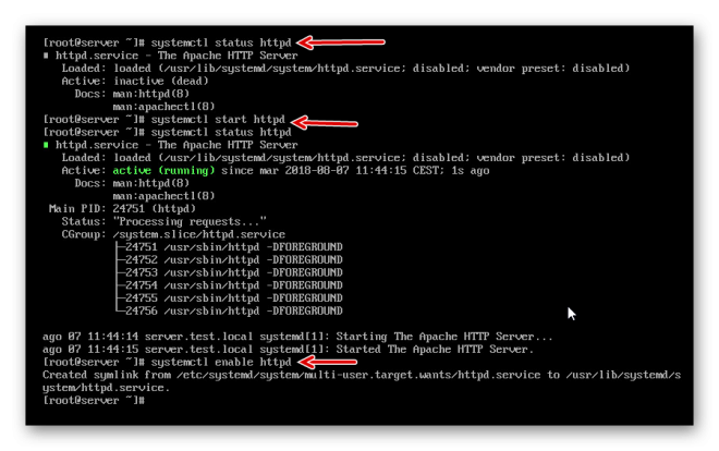Instalar Apache en CentOS 7 - Blog de Sistemas