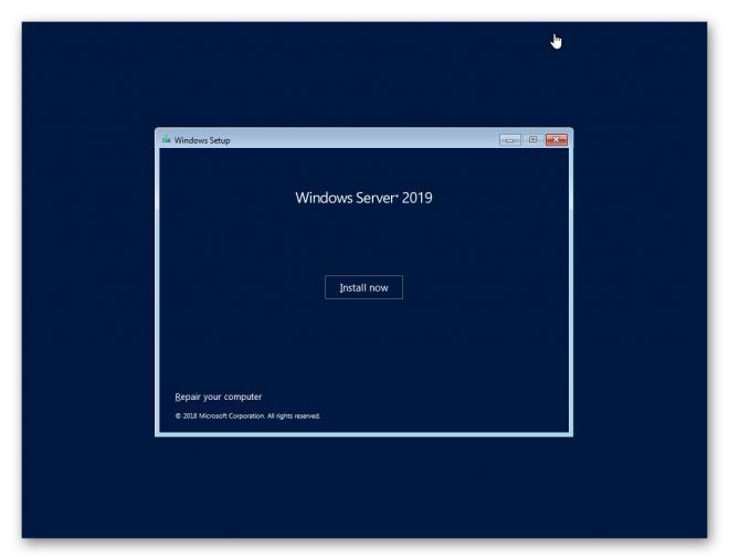 Instalar Microsoft Windows Server 2019 paso a paso - Blog de Sistemas