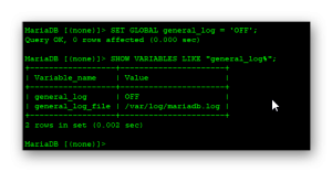 Activar logs en MySQL o MariaDB - Blog de Sistemas